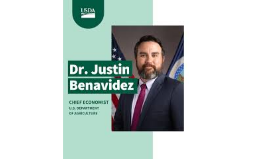 Justin Benavidez Named USDA Chief Economist | AgCareers.com