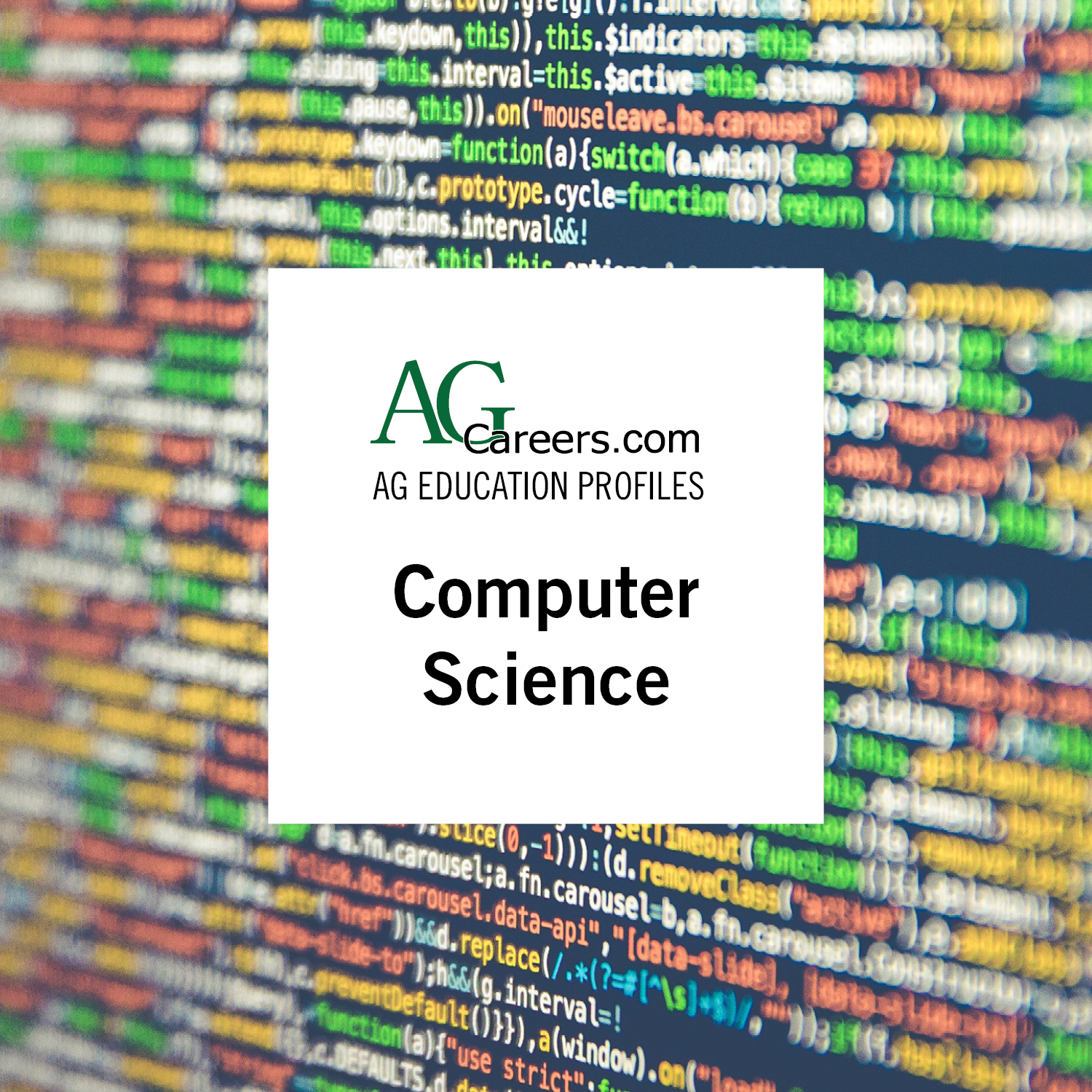 Computer Science | Education Profile | AgCareers.com