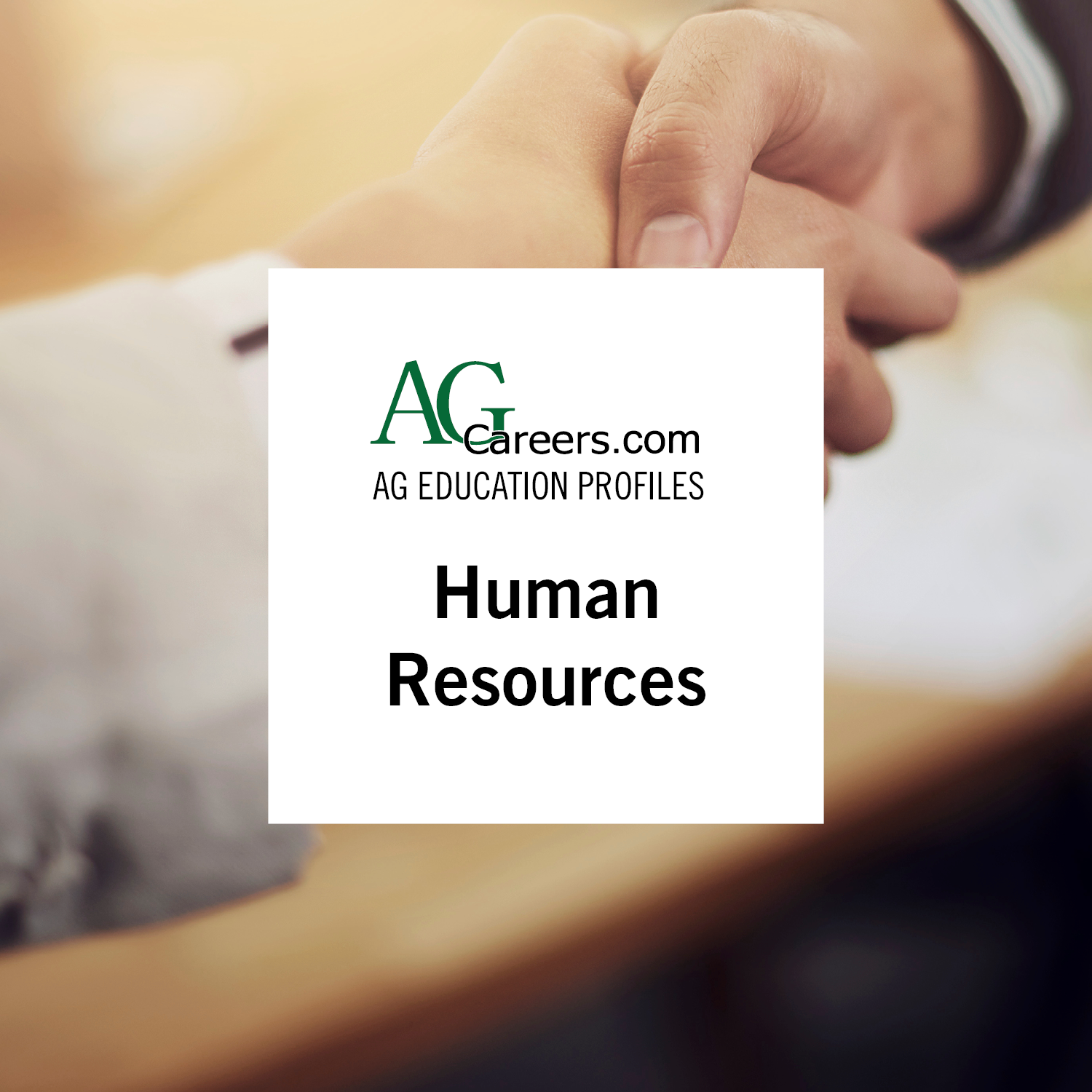 Human Resources | Education Profile | AgCareers.com